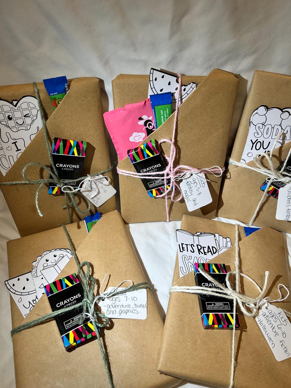 Kids Blind Date With a Book, for Kids of All Ages, Customize Order ...