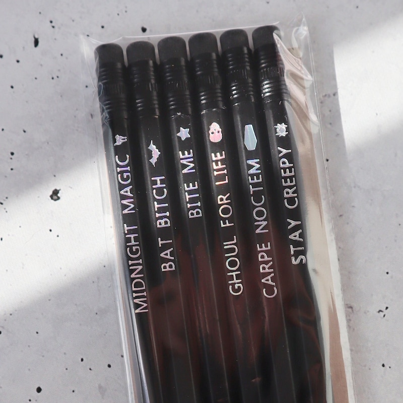 Goth Pencil Case - Etsy