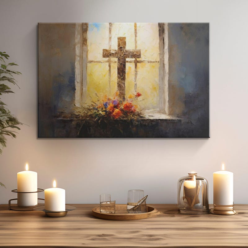 Sanctuary Wall Cross - Etsy