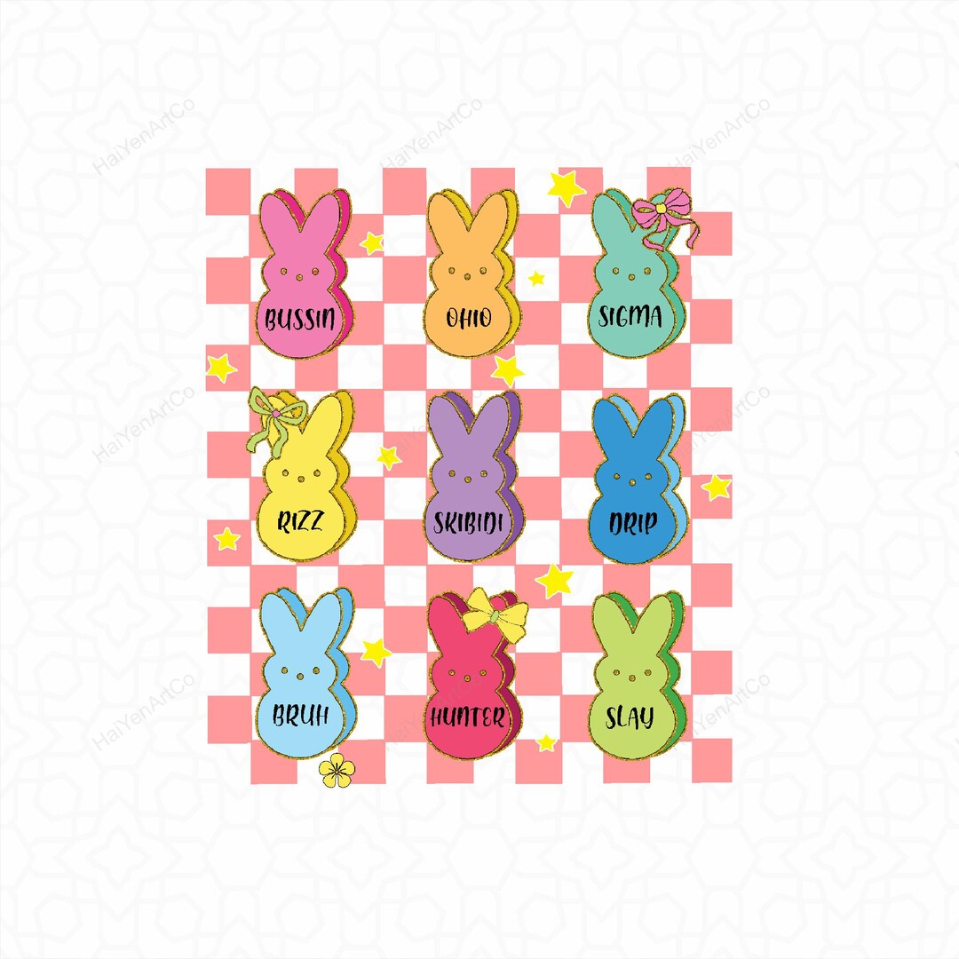 Skibidi Easter Rizzles Png, Gen Alpha Slang Easter Png, Easter Eggs Png ...