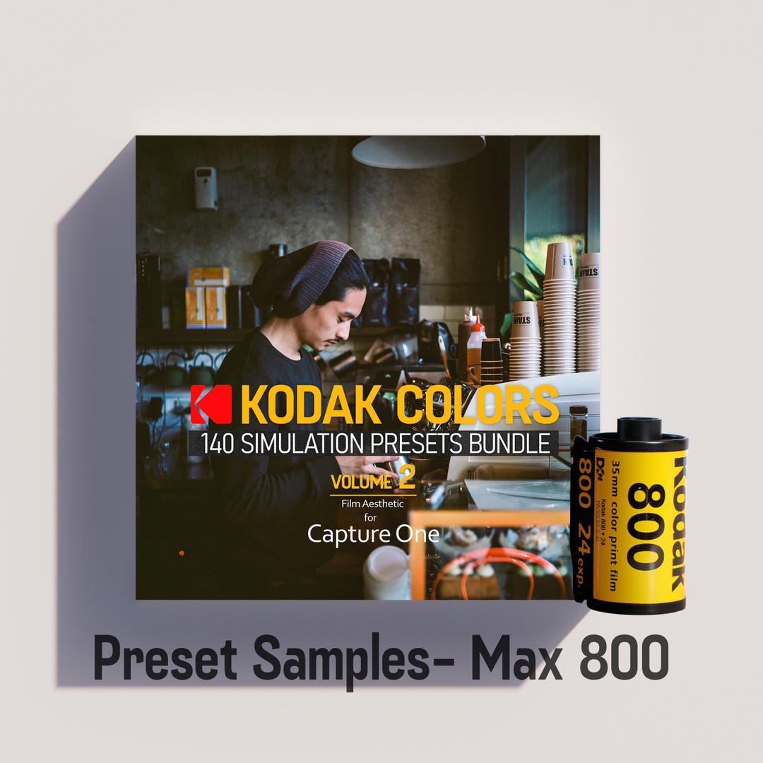 Kodak Max 800 Film Presets: Capture One Sample Pack (volume 2 Preview) (digital Download - Etsy
