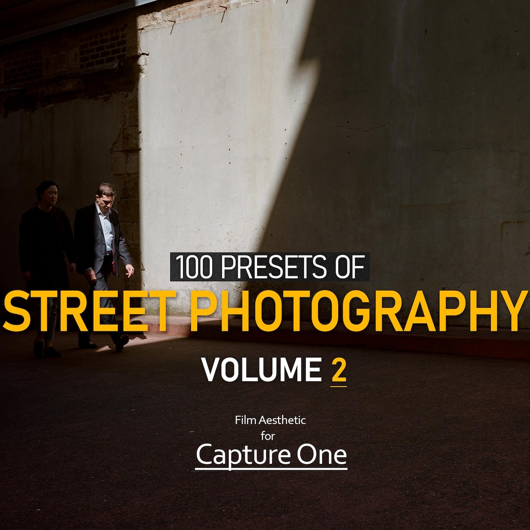 Urban Street Photography Presets: Capture One, Film Styles (volume 2 ...