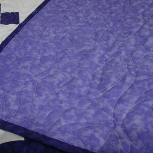 Purple Butterfly Hospital Bed Quilt or Throw - Etsy