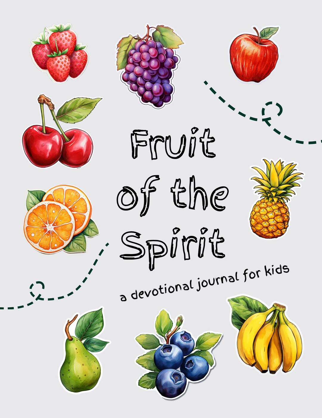 Fruits of the Spirit. Devotional for Kids. Devotional Journal for Kids ...