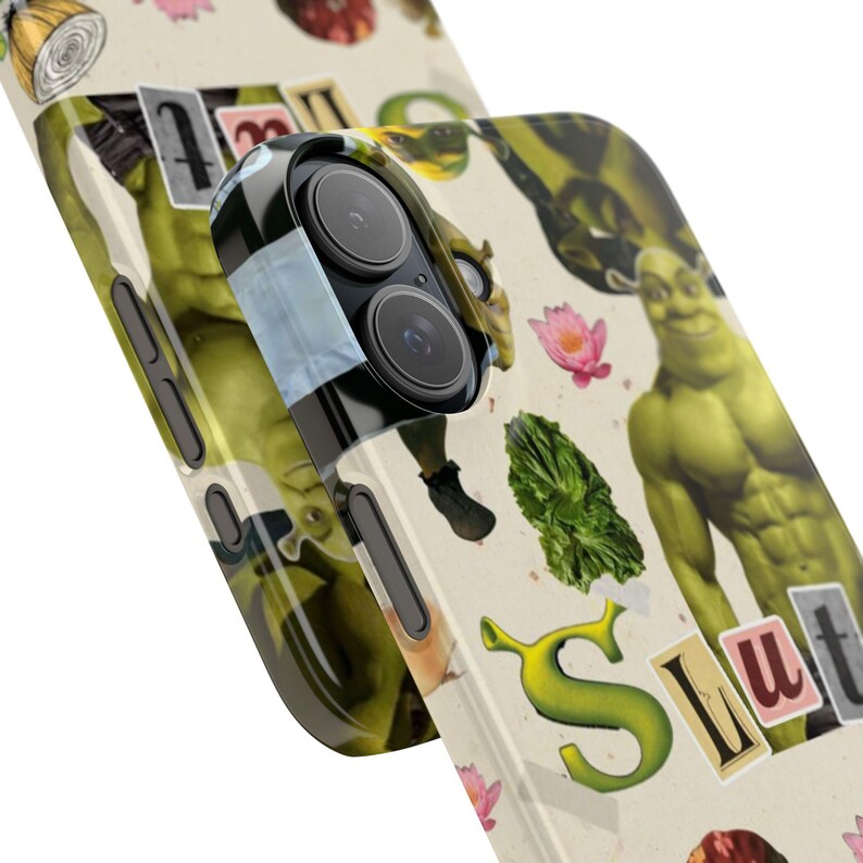 Shrek Slut Slim Phone Case for Shrek Fans, Gift for Friends, Funny ...