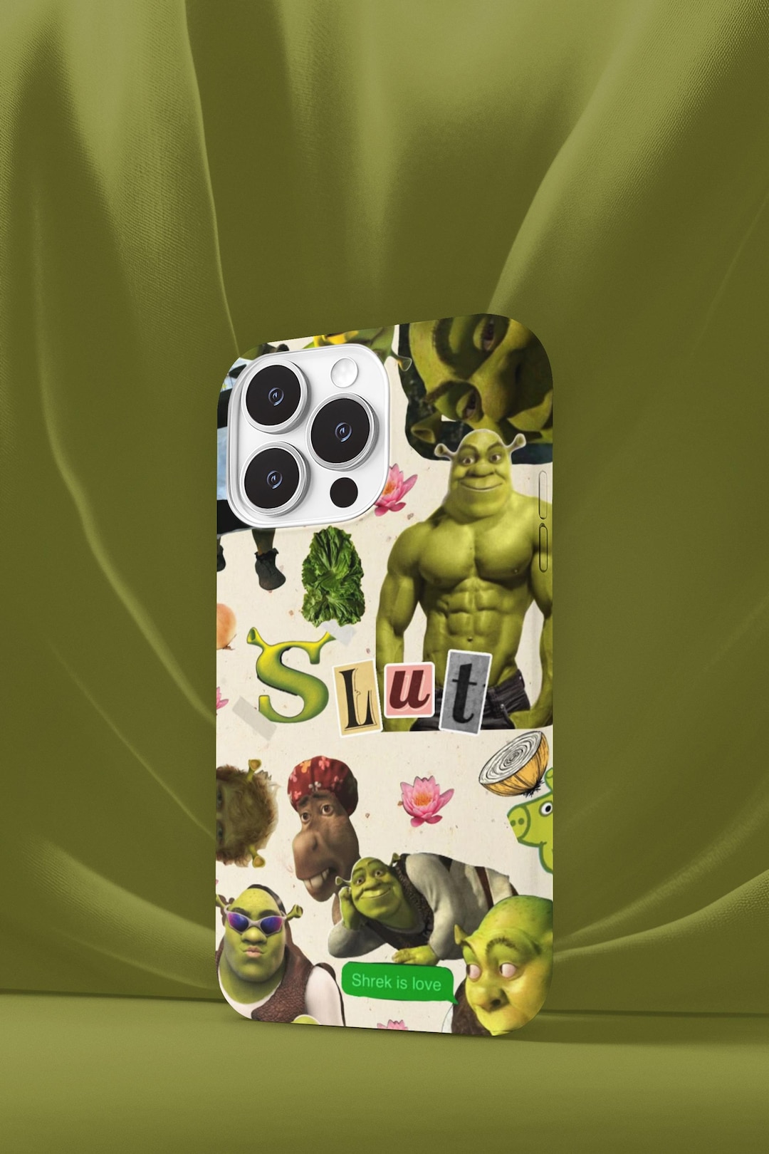 Shrek Slut Slim Phone Case for Shrek Fans, Gift for Friends, Funny ...
