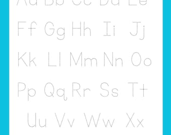 ABC Alphabet Tracing Sheets for Kids – Fun & Educational Printable A to ...