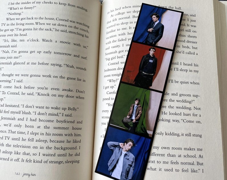 Robert Pattinson Laminated Bookmarks - Etsy