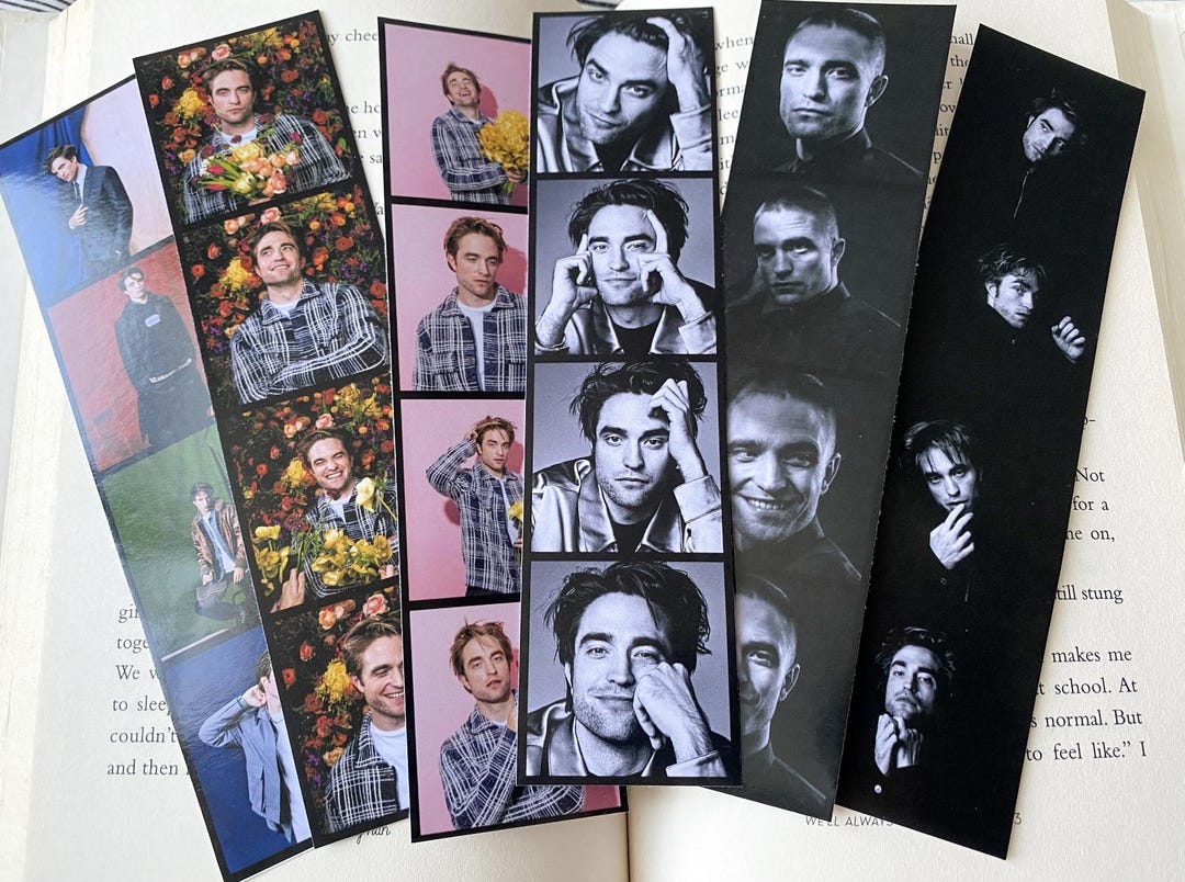 Celebrity Movie Actor Robert Laminated Bookmarks - Etsy