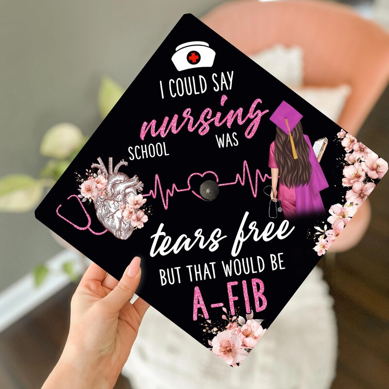 Nursing Graduation Cap - Etsy