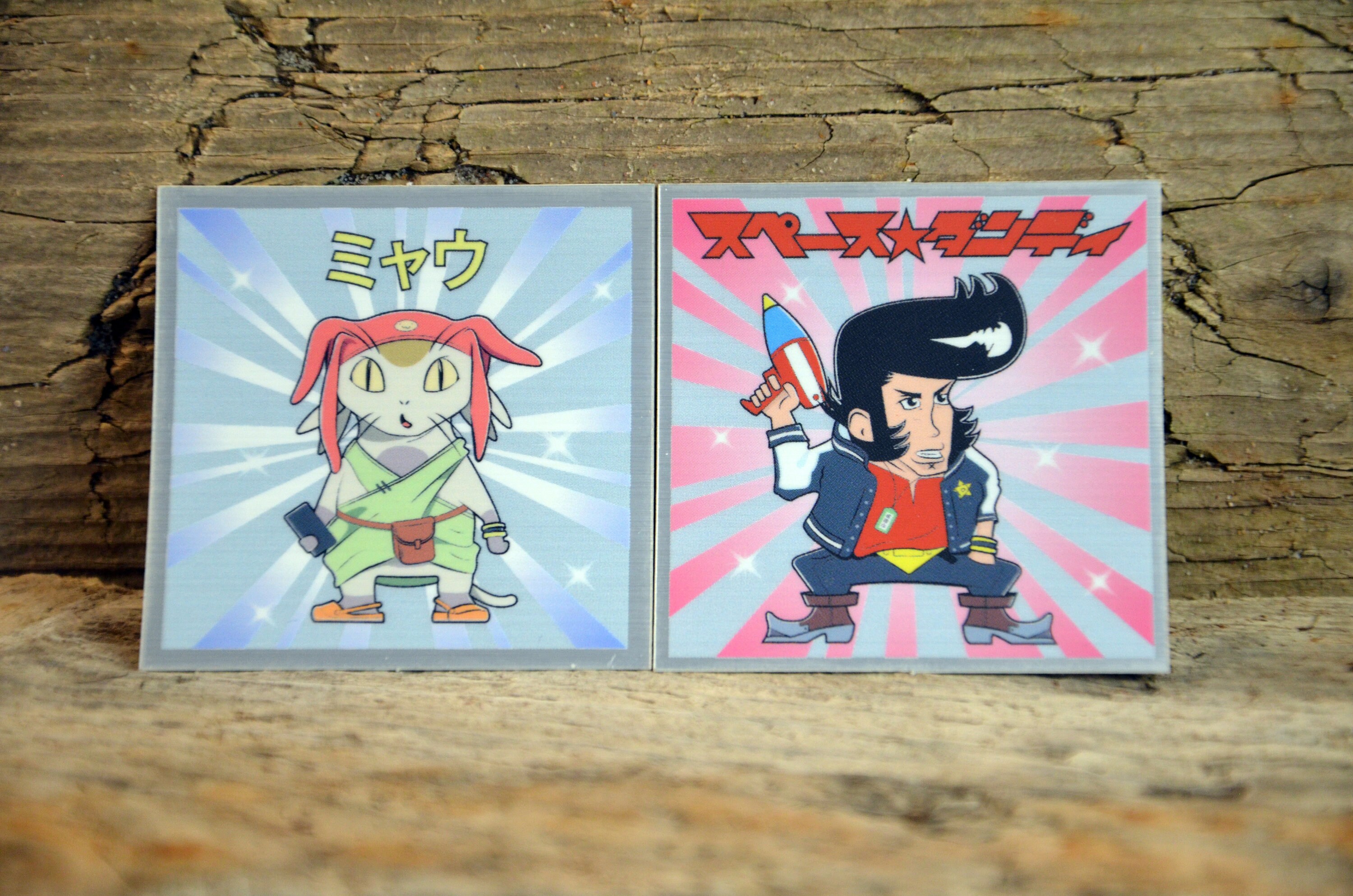 Meow Space Dandy Sticker