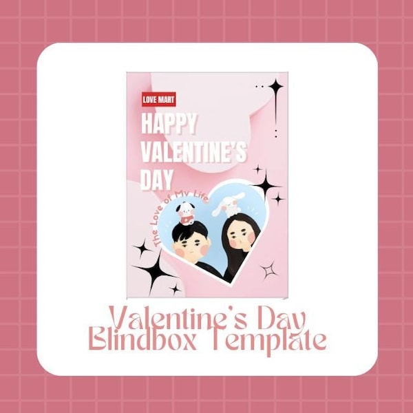 Blindbox Template - Etsy