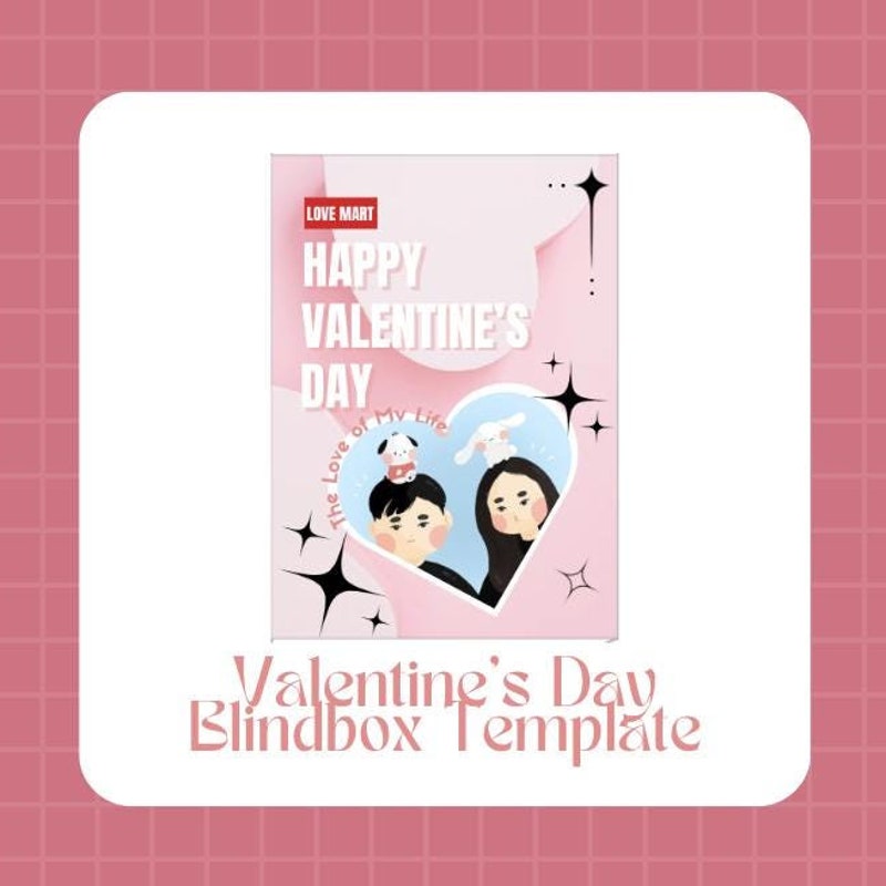 Blindbox Template - Etsy