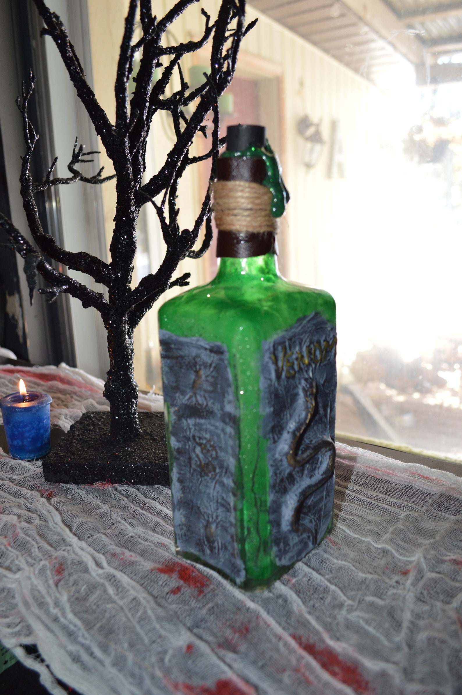 Venom Potion Bottle Halloween Decor - Etsy