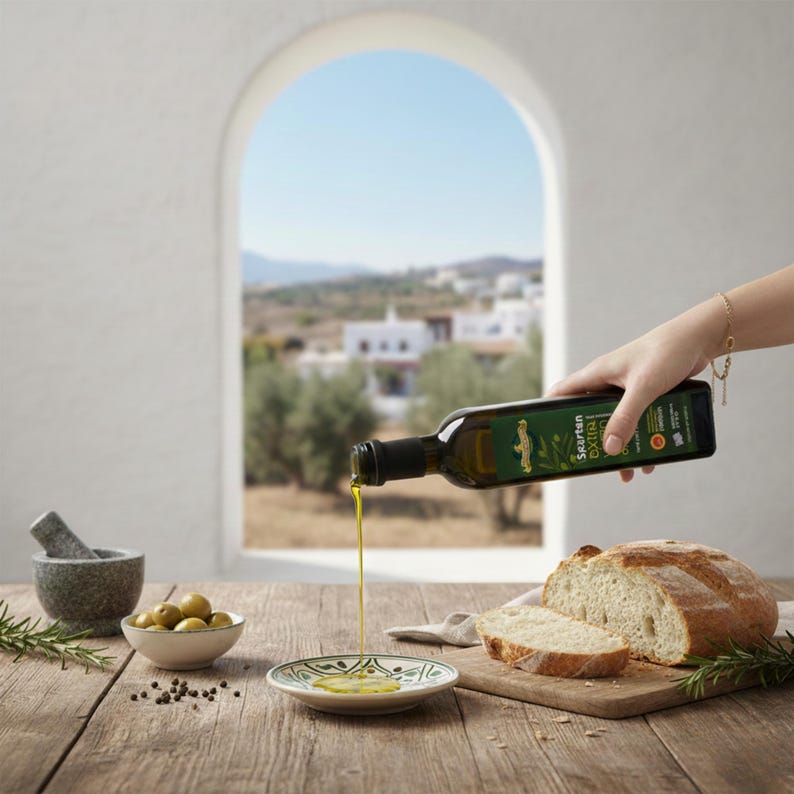 Greek Extra Virgin Olive Oil 500ml | Single Origin Cold Extracted EVOO ...