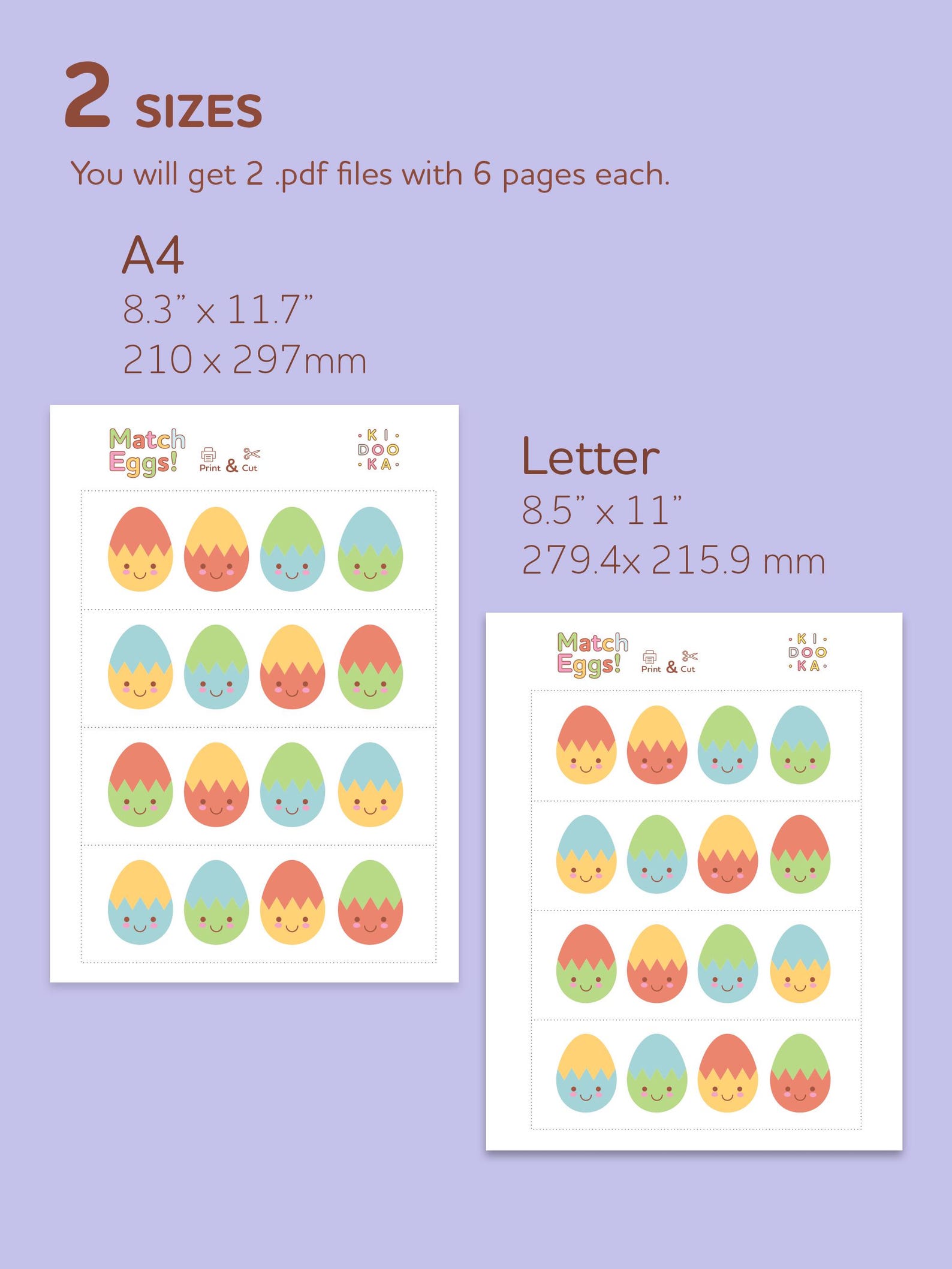 Spring-themed Shape Matching Game Colour Recognition Practice Toddlers ...