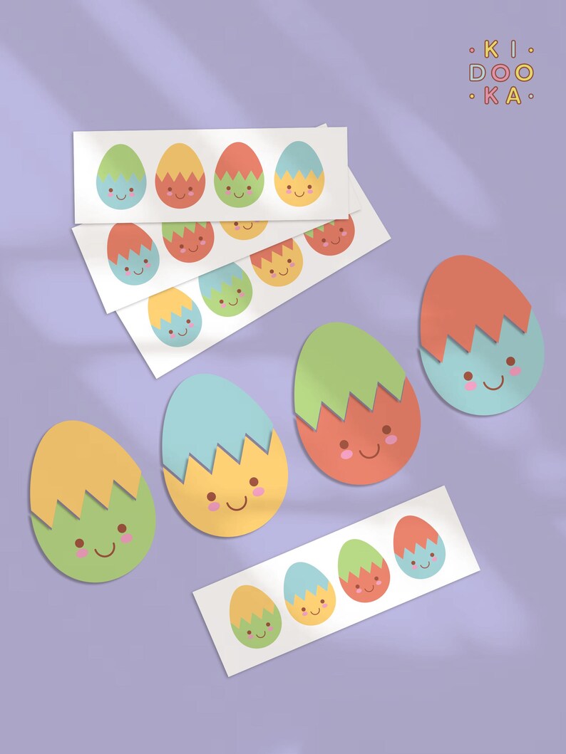 Spring-themed Shape Matching Game Colour Recognition Practice Toddlers ...