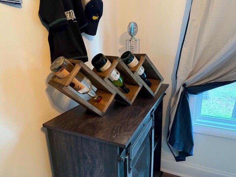 Slanted Wine Rack - Etsy