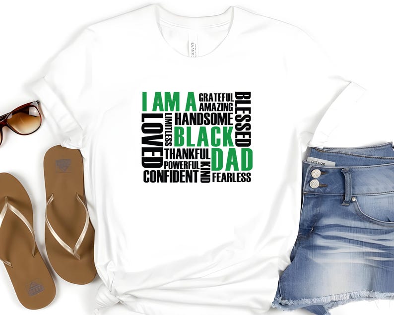 I Am A Black Dad Svg Png, Black Dad Svg, Black Father Png, Fathers Day ...
