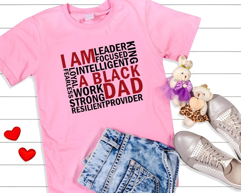 I Am A Black Dad Svg Png, Black Dad Svg, Black Father Png, Fathers Day ...