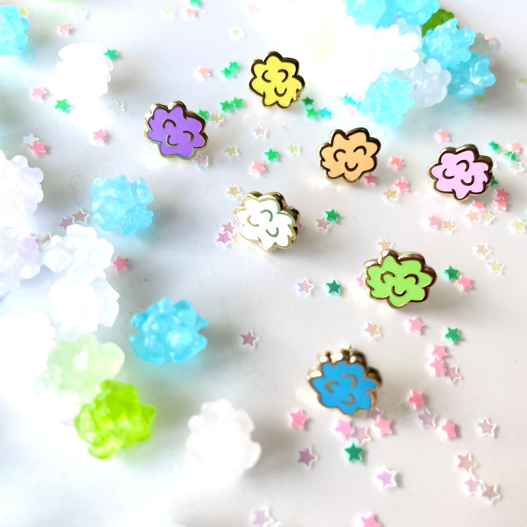 Konpeito Sugar Candy Pin Set • Kawaii Japanese Wagashi Spirited Away ...