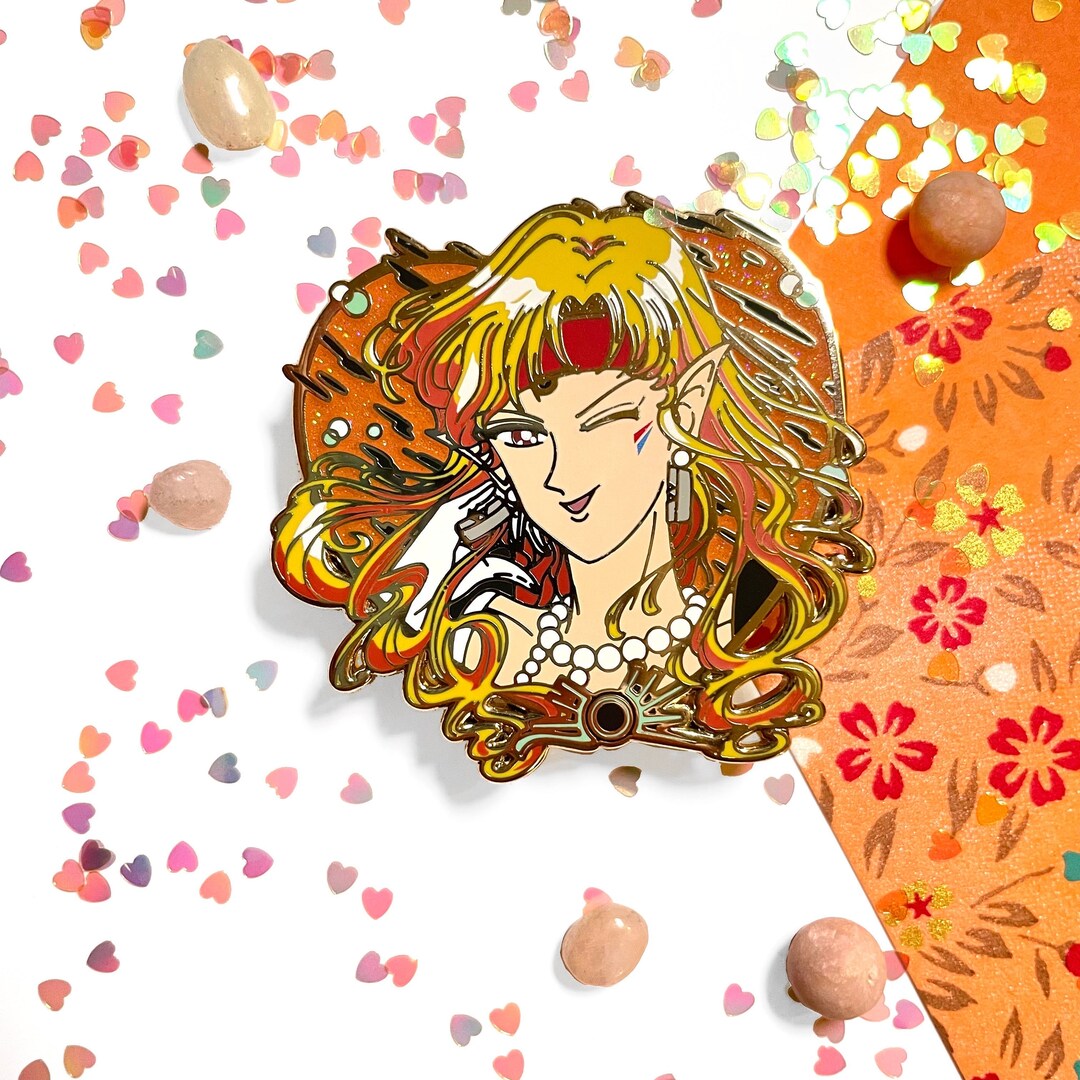 Tiger's Eye • 90s Anime Manga Himbo Villain Baddie • Enamel Pin - Etsy