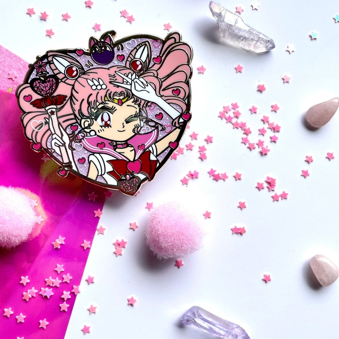 Trainee Guardian • 90s Anime Manga Kawaii Pink Cute • Enamel Pin - Etsy