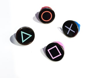 Gamer Enamel Pin - Etsy