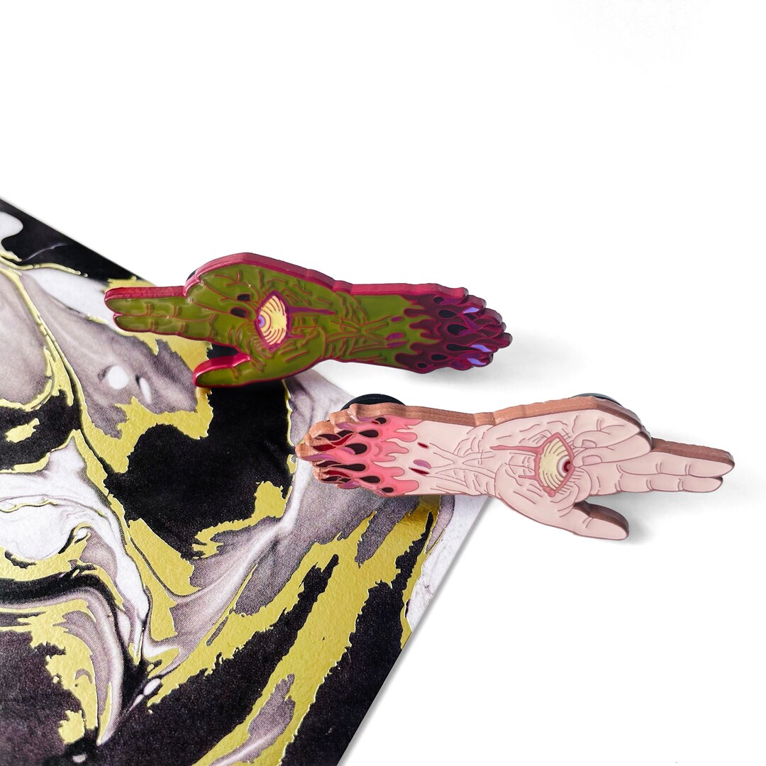 LE25 Hands of the Sorcerer Goth Magic Wicca Occult Tattoo - Etsy