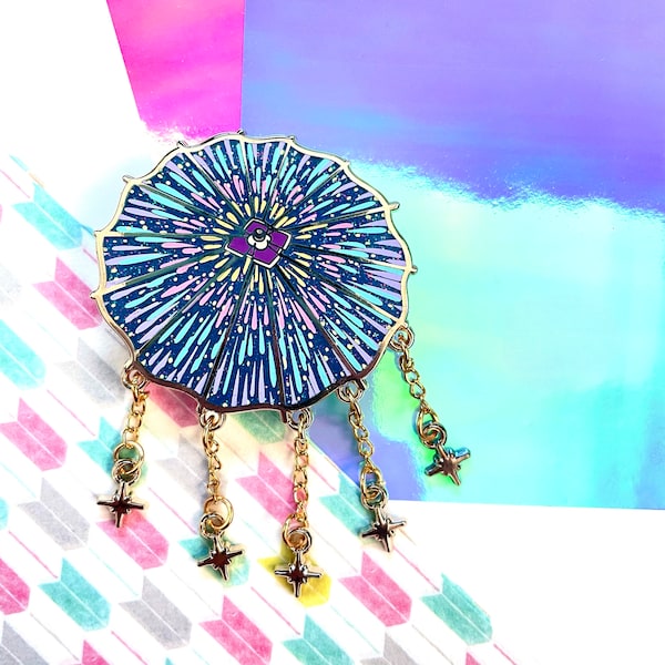 Fireworks Pin - Etsy