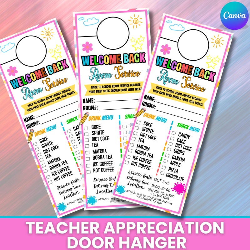 Teacher Room Service - Etsy