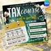 DIY Tax Class Flyer, Tax Training Flyer, Tax Preparation Flyer, Credit ...