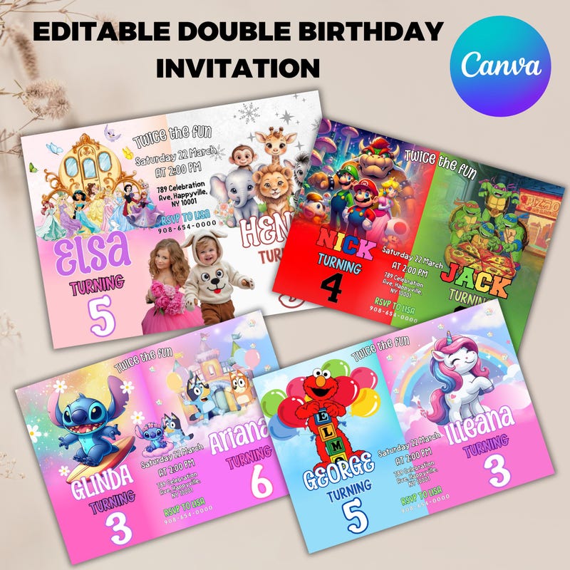 Bluey Crown Kids Birthday - Etsy