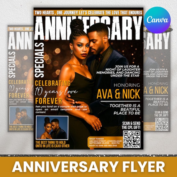 Church Anniversary Magazine - Etsy