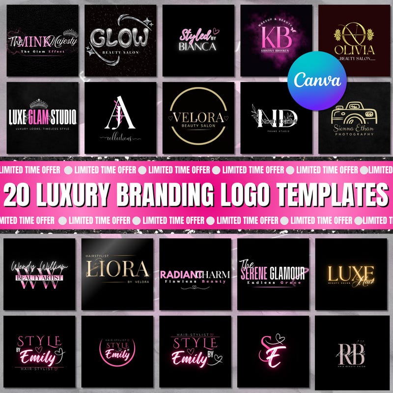 Nail Tech Logo Designs - Etsy