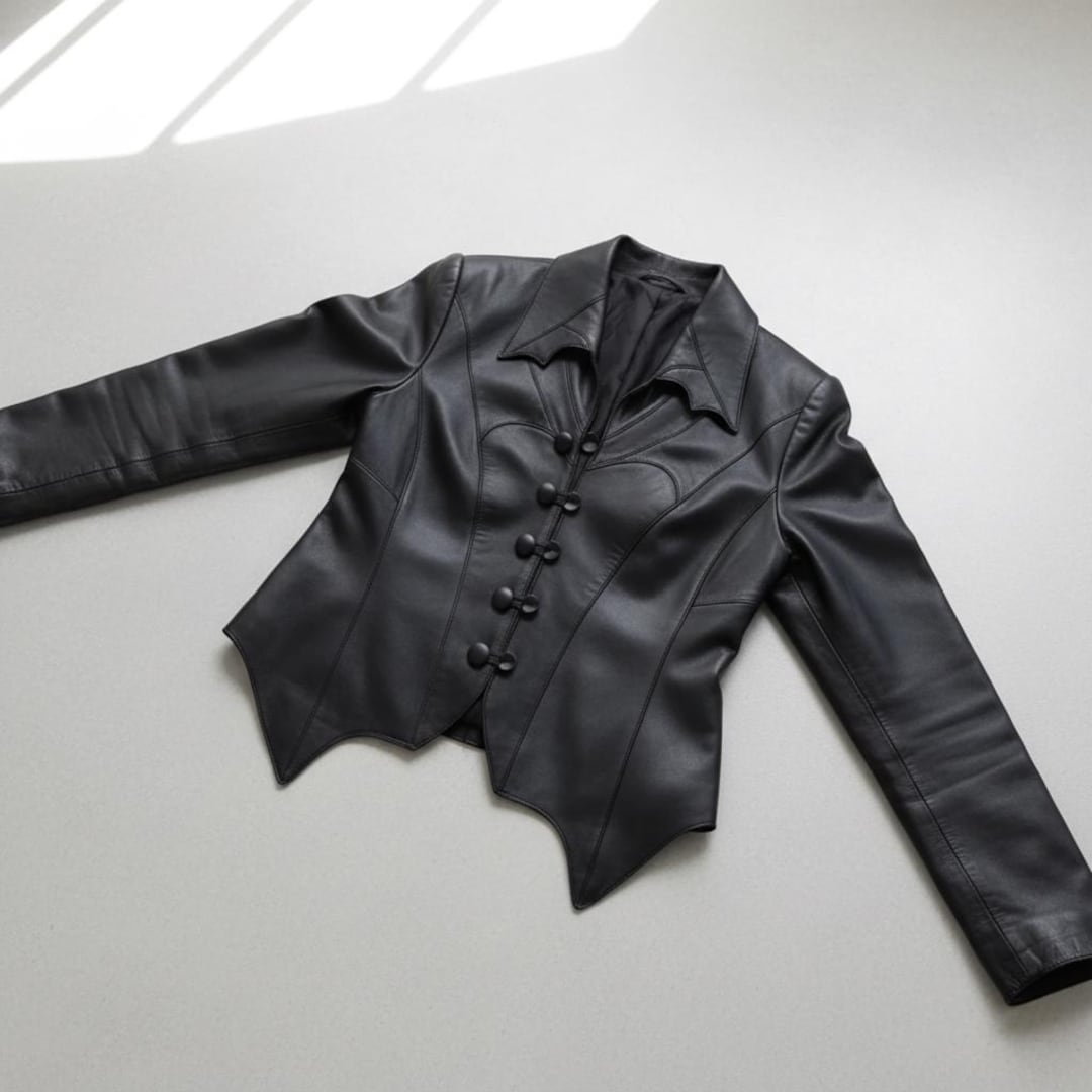 Papa Emeritus Leather Jacket: Ghost Band Cosplay, Gothic Stagewear - Etsy