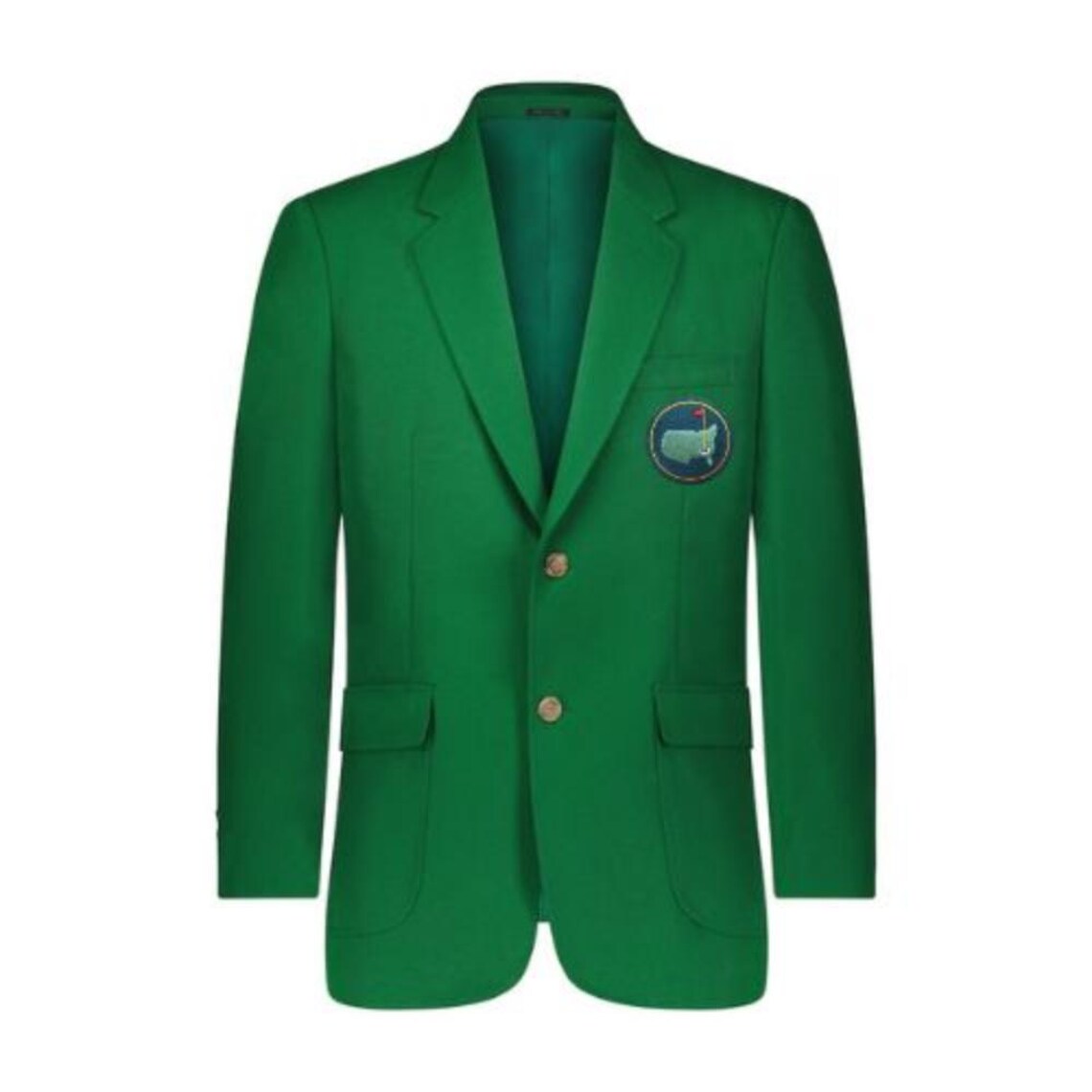 Men's Green Golf Blazer: Two-button Sports Coat - Etsy