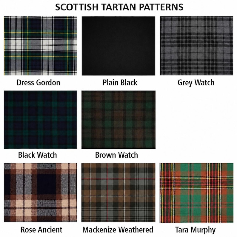 Red Tartan Maxi Skirt – Highland Plaid Pleated Wrap – Celtic Inspired ...