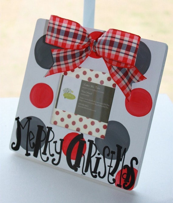 Items similar to Polka dot frames, you choose the frame and I will ...