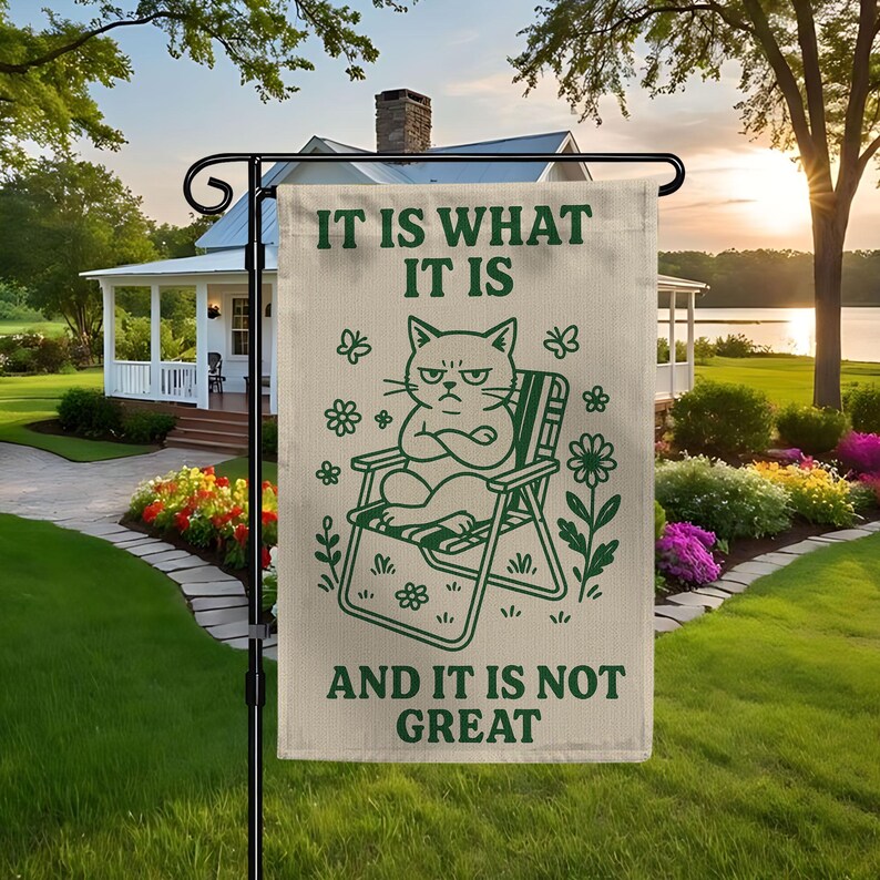 Childless Cat Lady Flag - Childless Cat Lady Sign - Anti-trump Yard ...