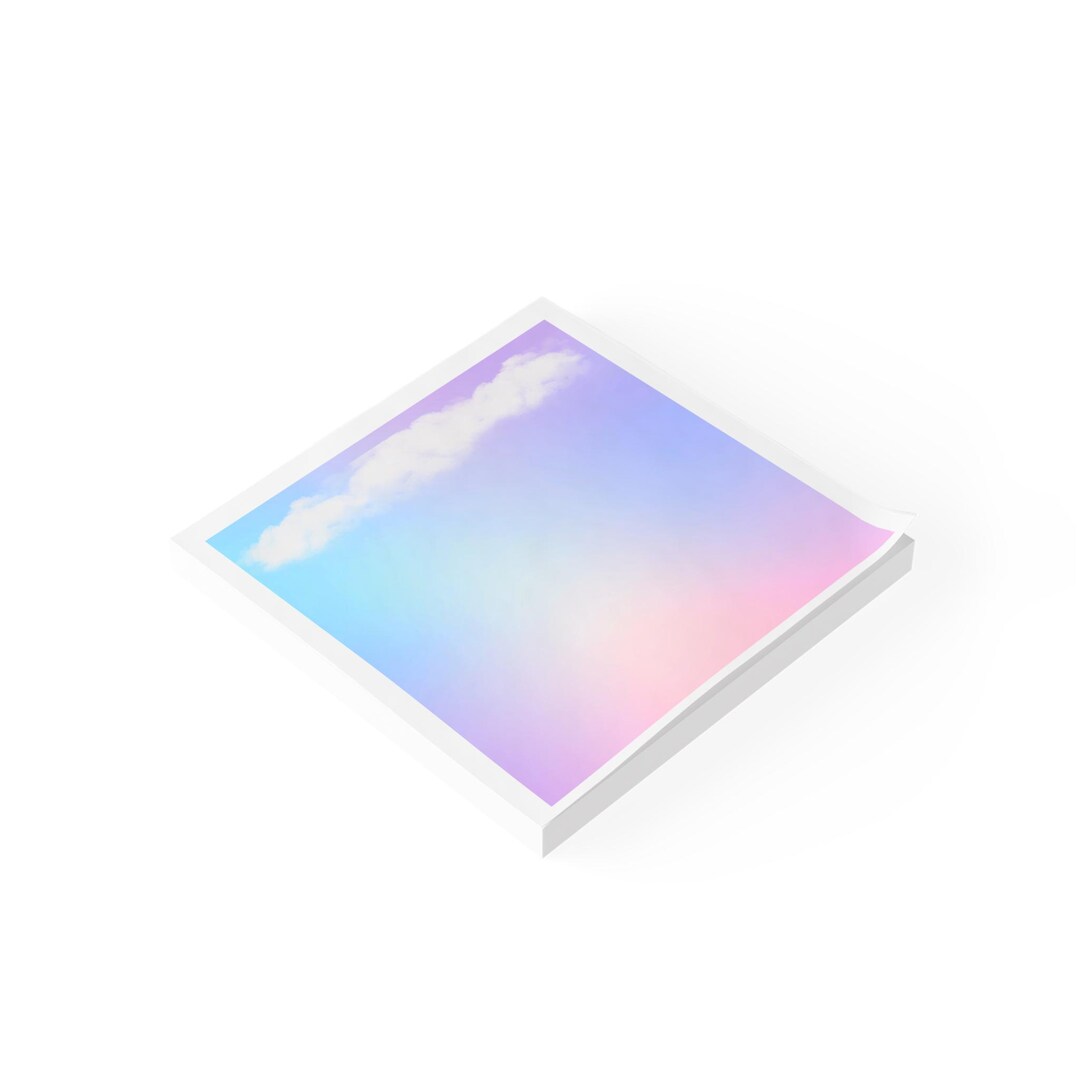 Dreamy Cloud Note Pads, Aesthetic Sticky Notes for Planning, Office ...