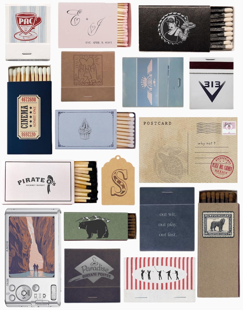 Matchbox Poster Template - Etsy