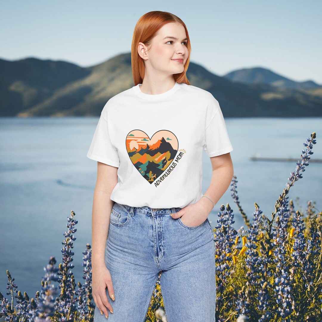 Adventurous Mom T-shirt: Hiking Nature Lover Gift - Etsy