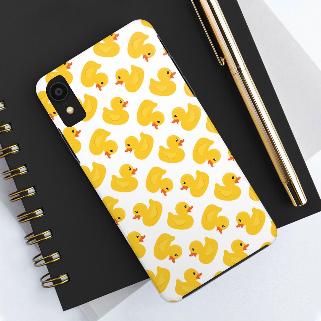 Oh My Duck Phone Case - Fun Yellow Duck Design, Durable iPhone ...
