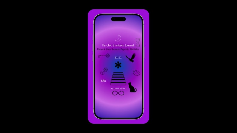 Psychic Symbols Journal & Workbook | Personal Intuition Dictionary ...