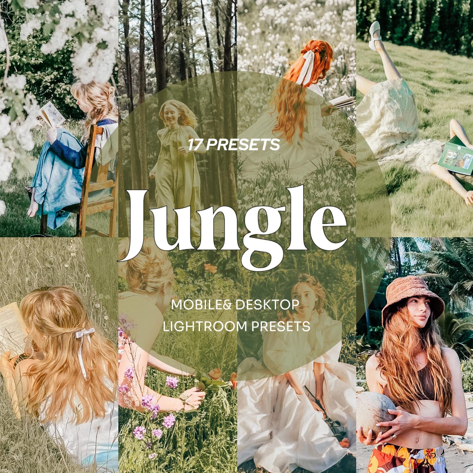 17 Jungle Presets, Vibrant, Lush Filters for Rich Greens and Earthy ...