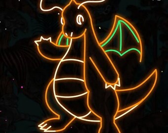 Dragonite Neon Sign - Etsy
