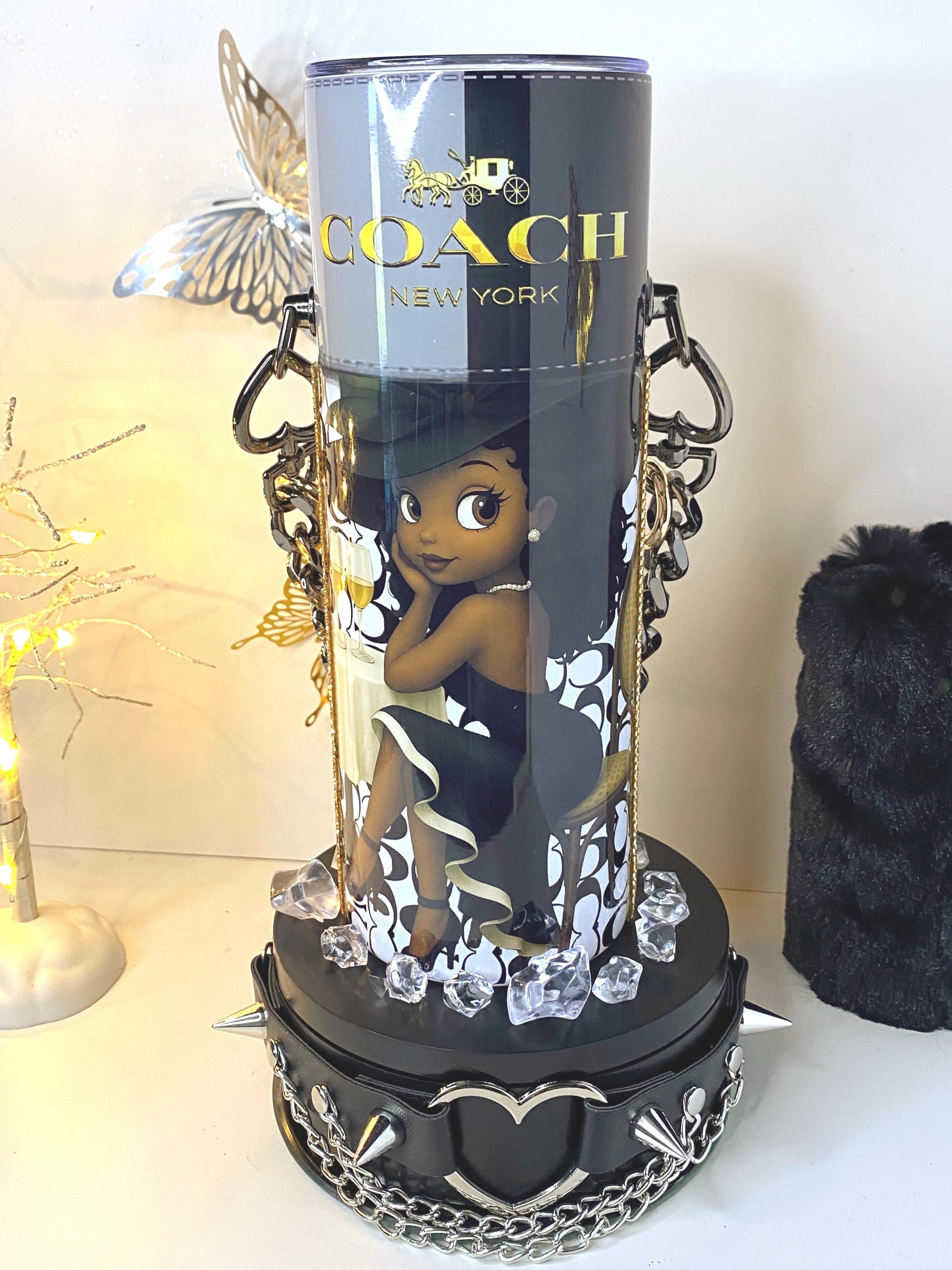 Fierce, Flawless, and Fabulous Vintage Betty Boop Coach Tumbler Purse ...