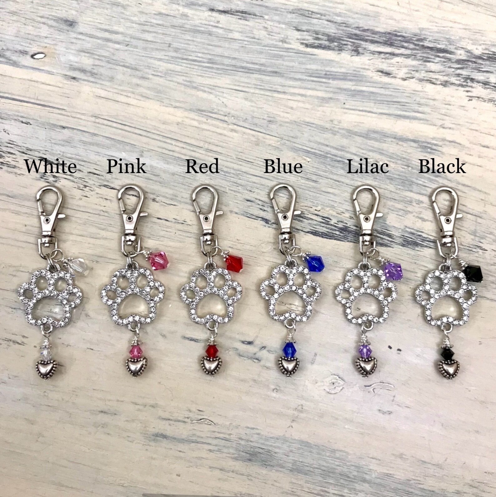 Sparkly Animal Paw Print Zipper Pull, Kitty Paw, Puppy Paw, Belt Bag ...