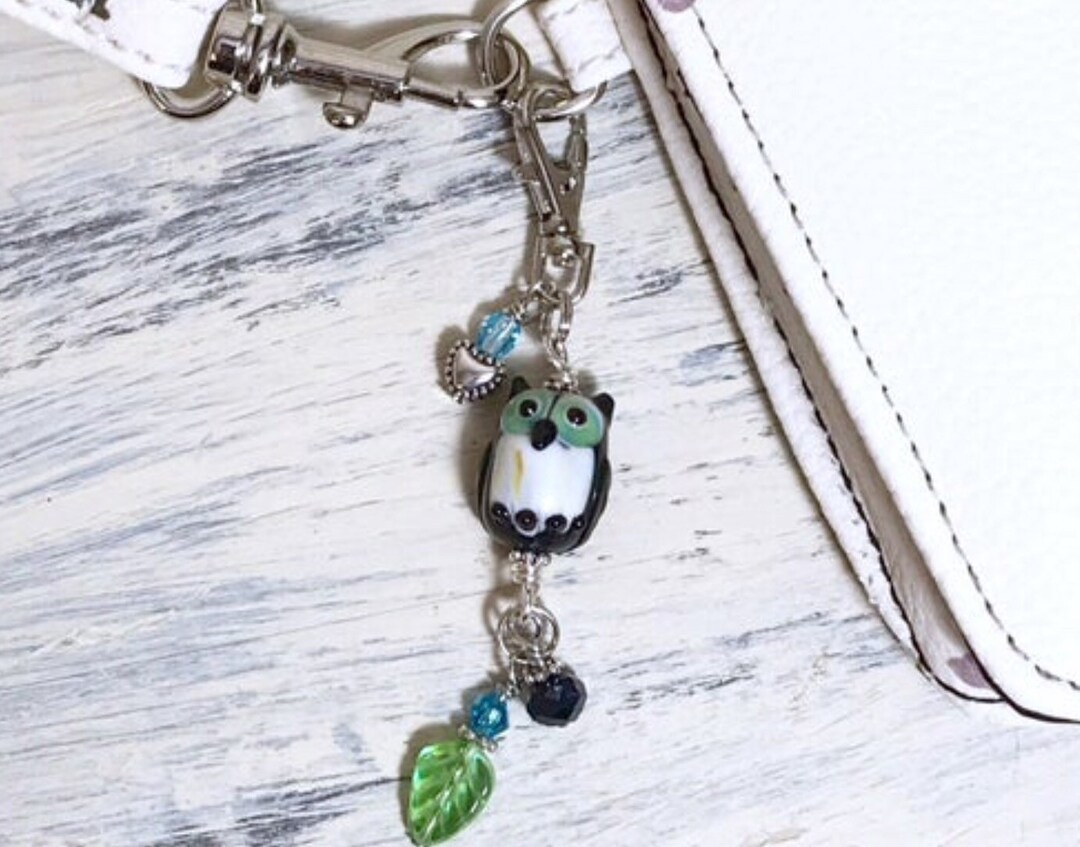 Cute Owl Zipper Pull, Purse Pull, Colorful Owl Bag Clip, Backpack Charm ...